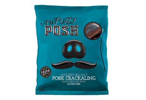 Awfully Posh. Brand creation and packaging design - Joined Up Thinking